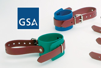 Humane Restraint Leather & Polyurethane 601 Non-Locking Wrist ...